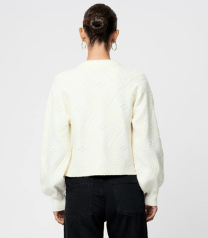 Kitty Bobble Contrast Cardi